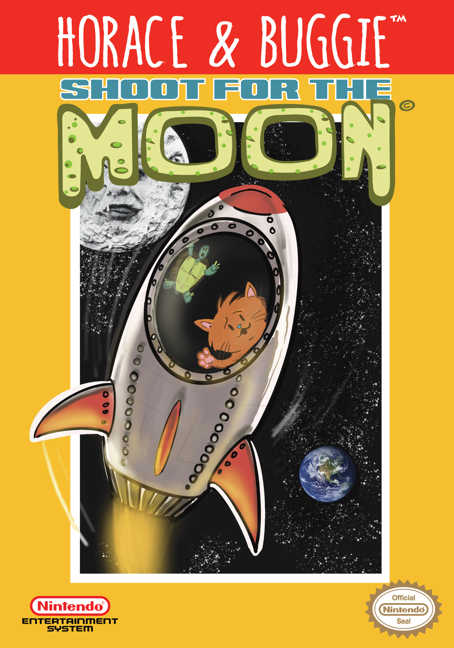 Horace and Buggie Shoot for the Moon | The Retro Verse